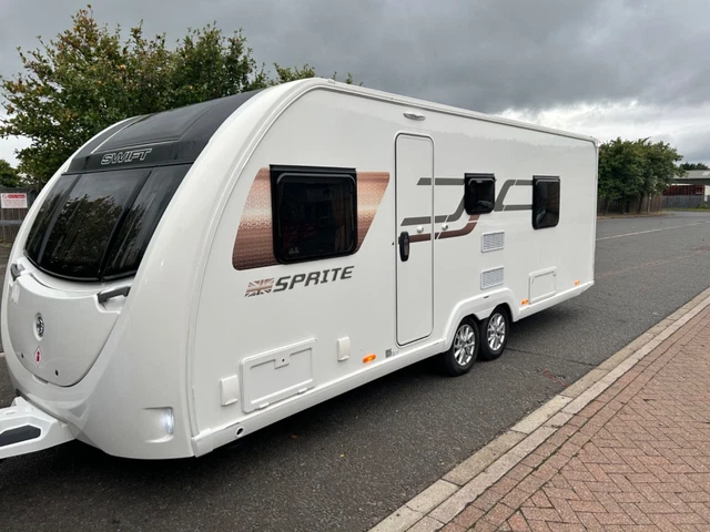 SWIFT SPRITE QUATTRO EW, 2021, 6 Berth, Used Touring Caravan £19,750.00 ...