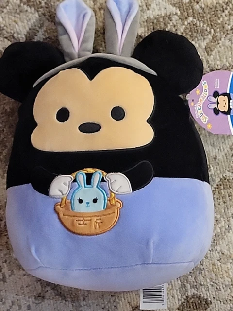 DISNEY MICKEY MOUSE Squishmallow Easter Bunny Plush 8” NWT 2024 £18.79 ...