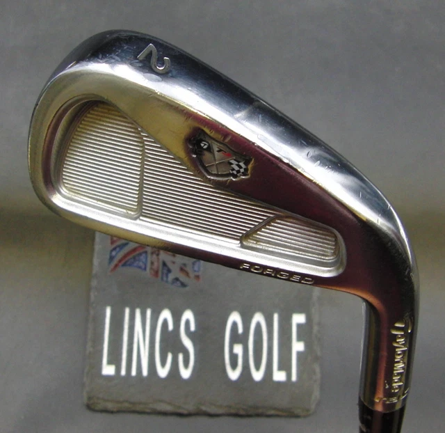 TAYLORMADE RAC FORGED TP 2 Iron Regular Steel Shaft Golf Pride Grip £65 ...