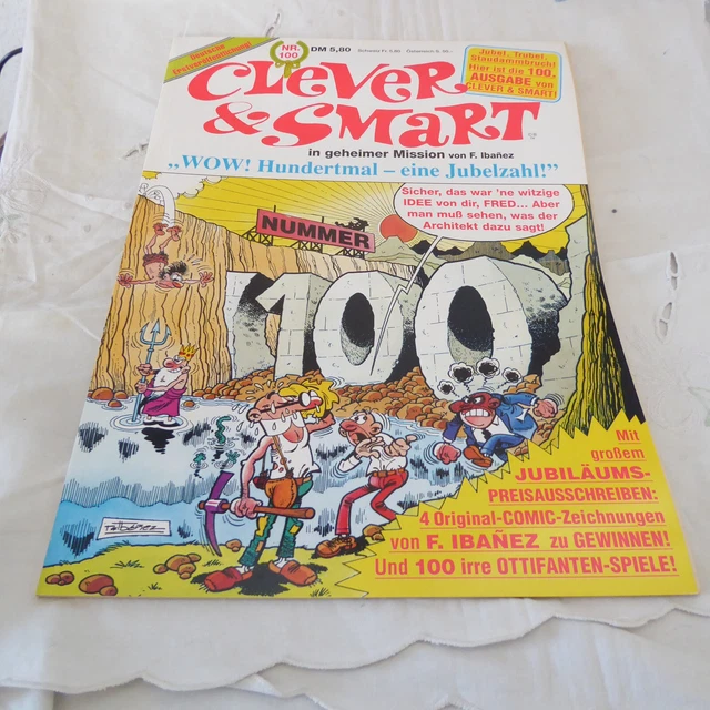 COMIC CLEVER & Smart Deutsche Erstveröffentlichung Nr. 100 EUR 5,99 - PicClick DE