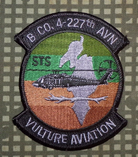 US ARMY A Co, 2nd Bn, 227th Aviation Regiment STS Subdued Patch $7.99 ...