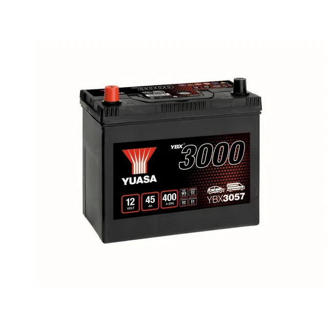 YUASA CAR BATTERY 12V 45Ah 400A T1 T3 Starter SMF Fits Toyota LiteAce 1 ...