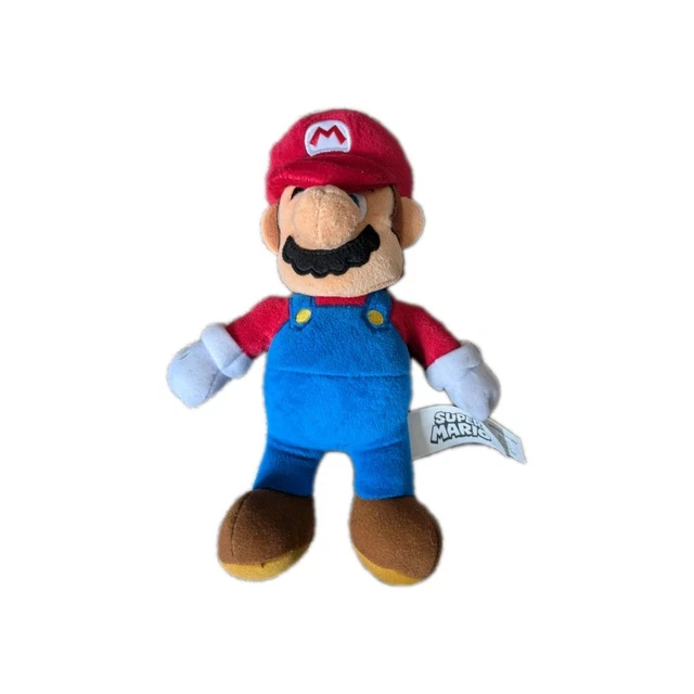 SUPER MARIO BROS Teddy Plush Toy Small Nintendo 2021 Soft Stuffed Doll ...