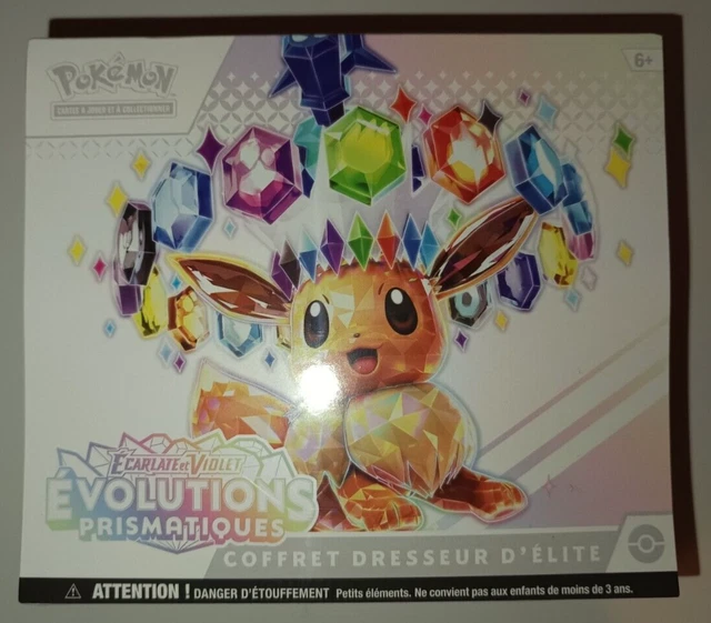 POKÉMON ETB EV8.5 Evolutions Prismatiques - PETIT DEFAUT DE SCELLAGE ...