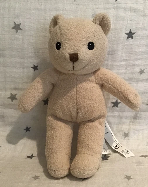 IKEA BLUND BEIGE Teddy Bear Soft Toy Blankie Comforter 25cm Vintage £44 ...