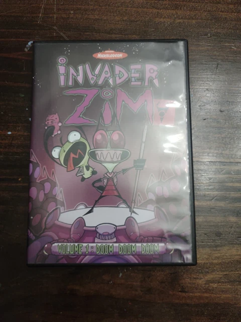 INVADER ZIM - Vol. 1: Doom, Doom, Doom (DVD, 2004) EUR 4,50 - PicClick FR