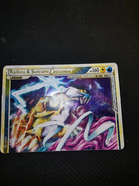 RAIKOU & SUICUNE Leggenda/Legend HGSS (Forze Scatenate 92/95) - Pokemon ...