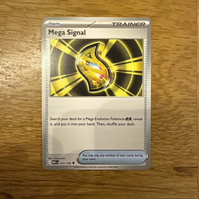 MEGA SIGNAL 121/132 Pokémon TCG Mega Evolution Uncommon EUR 1,13 ...