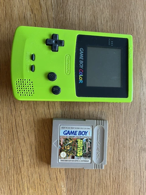 NINTENDO GAME BOY Color Système Portable - Kiwi Avec Jeu Gameboy ...