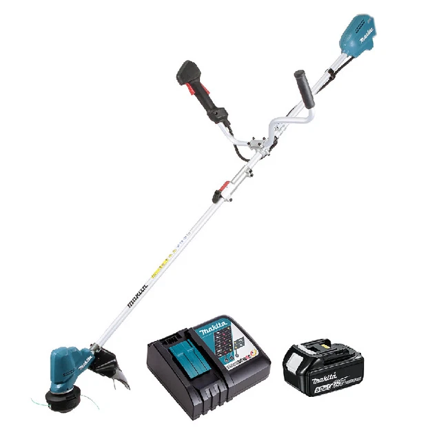 MAKITA DUR191URT8 18V LXT Brushless Line Trimmer 1 x 5.0Ah Battery ...