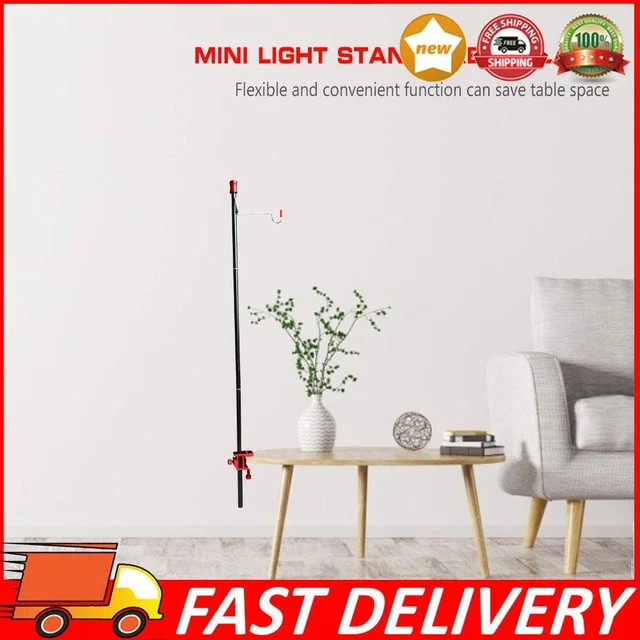 LIGHT POLE TABLE Clamp Light Pole Mount Clamp for Table Thickness Under ...