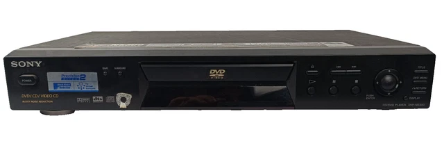 REPRODUCTOR DVD VCD CD Sony DVP-ns300 Euroconector Rca Vídeo Fuera de ...
