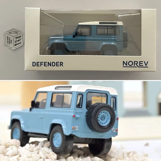 NOREV 1:43 SCALE* - 1995 Land Rover Defender 90 (Blue - Boxed Jet Car ...
