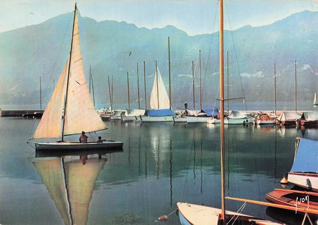 73 AIX LES Bains Le Grand Port Et La Dent Du Chat EUR 5,90 - PicClick FR