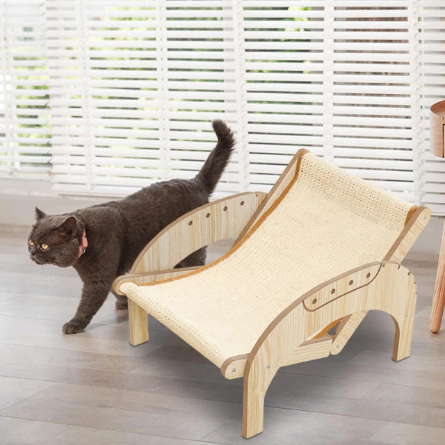 CHAISE LONGUE PLIANTE pour chat, lit hamac pour fournitures pour ...