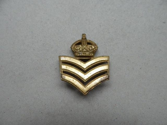 RHODESIA BSAP BRASS 1st Sergeant Rank Badge K/C Rhodesian £25.00 ...