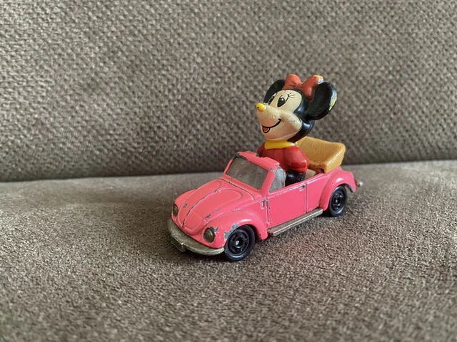 WALT DISNEY PRODUCTIONS Japan Minnie Mouse Volkswagen Convertible Car ...