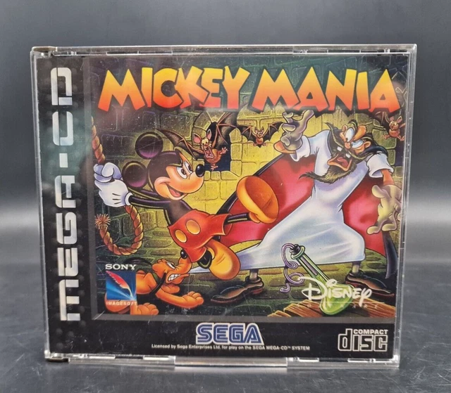MICKEY MANIA - SEGA Mega CD - PAL - Complet In Box - Très Bon Etat EUR ...