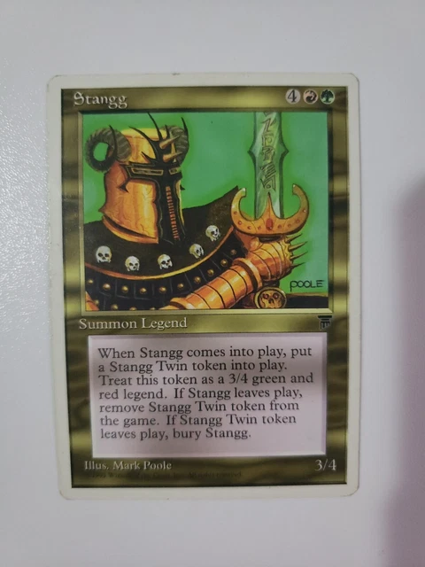 CARTE CRÉATURE LÉGENDAIRE Stangg VINTAGE MTG Magic The Gathering EUR 3 ...