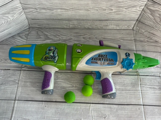 DISNEY STORE TOY Story Buzz Lightyear Space Ranger Gun Buzz Blaster ...