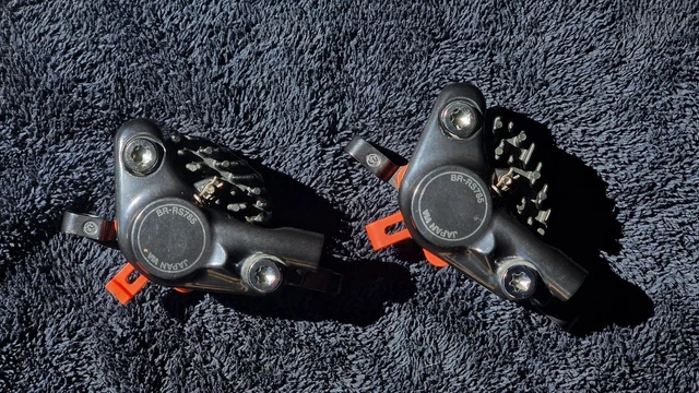 SHIMANO BR-RS785 HYDRAULIC Disc Brake Calipers - post mount with pads £ ...