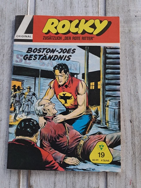 ROCKY 19 &BOSTON-JOES Geständnis" Original Lehning Mit Sammelmarke ...