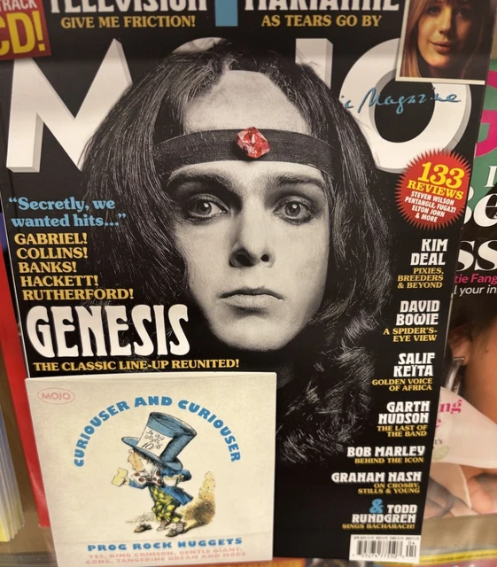 MOJO MAGAZINE April 2025 GENESIS Issue #377 +CD New No Label Free ...