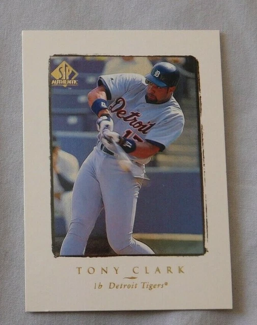 1998 SP AUTHENTIQUE #90 Tony Clark Detroit Tigers carte de baseball EUR ...