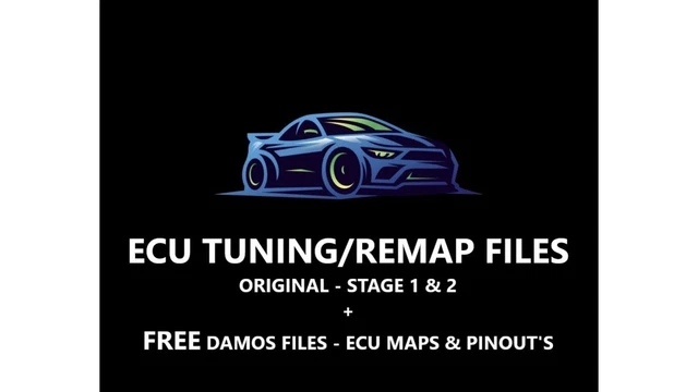 ECU TUNING FILES - Original, Stage 1 & 2 (20,000+ Files) + FREE DAMOS ...