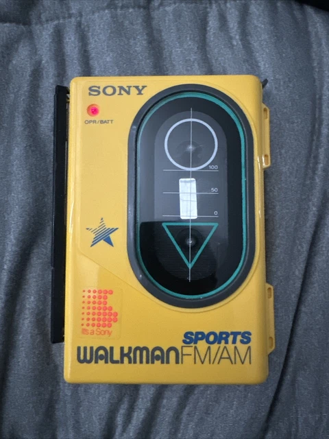 *TESTED WORKING* SONY Sports Walkman Radio Cassette Player (WM-F45 ...