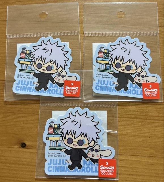 Jujutsu Kaisen Kaitama Tamori Sanrio Gojo Satoru Cinnamoroll Sticker