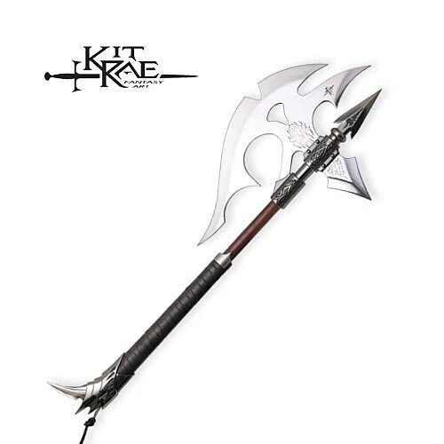 KIT RAE UNITED Cutlery Black Legion War Battle Fantasy Sword Axe $157. ...
