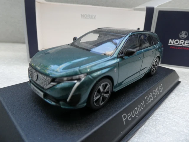 NOREV COLLECTION REF 473 935 Peugeot 308 Sw Gt 2021 Avatar Blue Neuf En ...