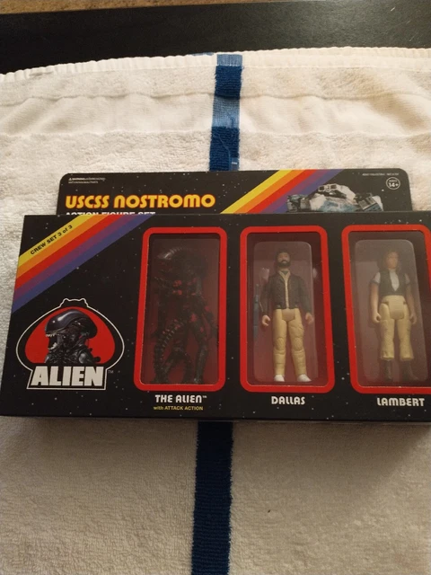 New Alien Series Reaction Figure 3 Pack Attack Alien Dallas Lambert