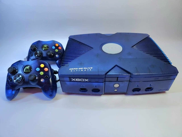 MICROSOFT ORIGINAL XBOX Kasumi-chan Blue Dead or Alive Limited Edition ...