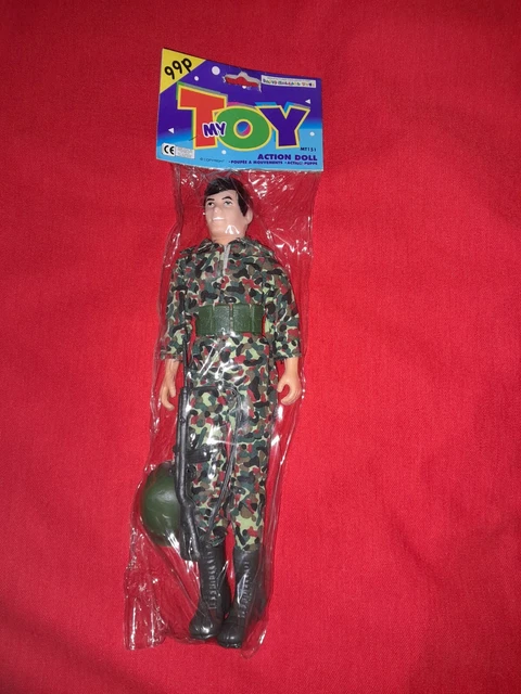 VINTAGE ACTION MAN GI JOE CLONE ARMY SOLDIERS FIGURE 70s 80s KEN PAUL ...