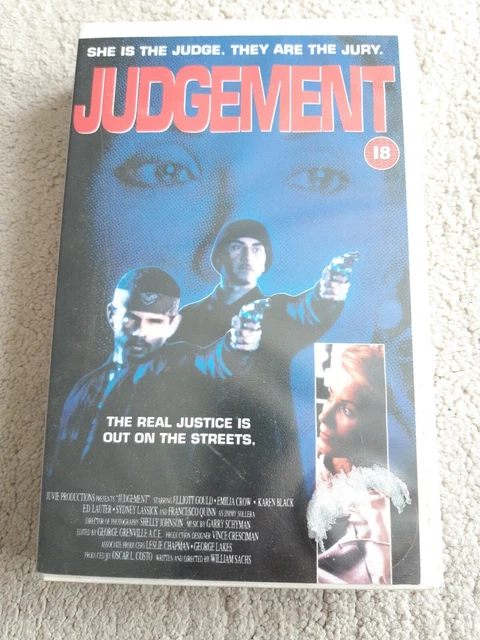 JUDGEMENT ON VHS Video, rare big box £7.99 - PicClick UK