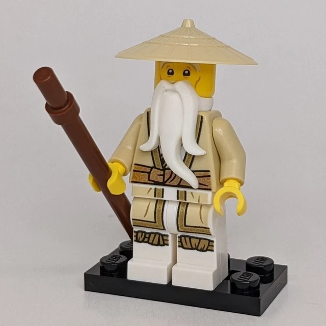 WU SENSEI LEGO Ninjago Minifigure minifig lot Ninja Dojo Temple 741 ...