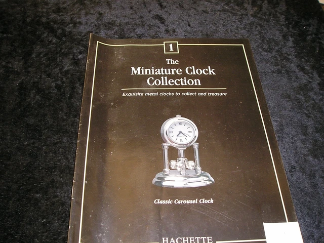 THE MINIATURE CLOCK Collection No.1 Magazine Only £1.95 - PicClick UK