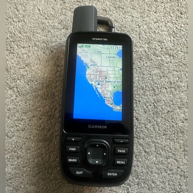 GARMIN GPSMAP 66S Handheld Satellite Device £148.78 - PicClick UK