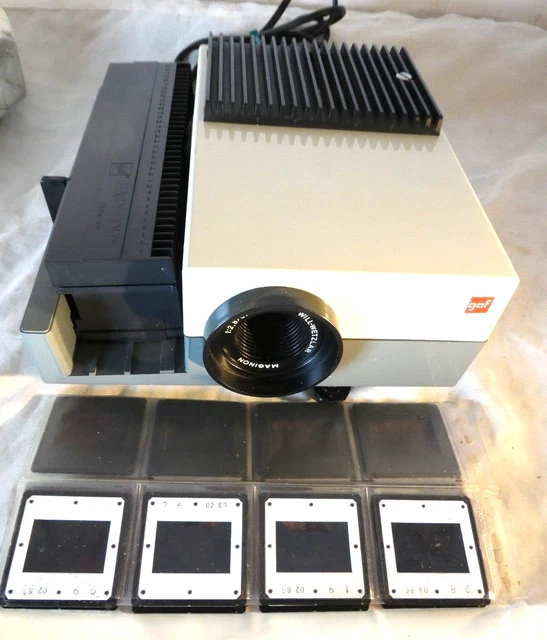 VINTAGE GAF 101 2" Film Slide Projector (Working) £16.00 - PicClick UK