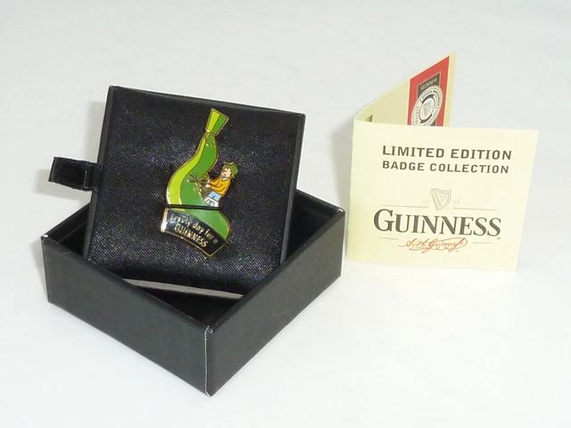 OFFICIAL GUINNESS LIMITED Edition Topiary Sealion Badge 651/2500 ...