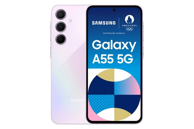 SAMSUNG A55 SM-A556B 8+128Gb Ds 5G Awesome Lilac Europa EUR 335,98 ...