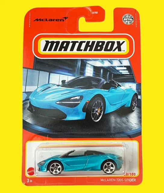 MATCHBOX - MCLAREN 720s SPIDER - NEW CARD ART 2021 V Case EUR 2,91 ...