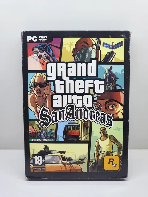 GRAND THEFT AUTO San Andreas Pc EUR 24,90 - PicClick FR