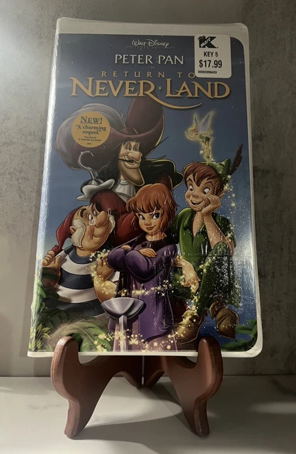 WALT DISNEY PETER Pan In Return To Never Land Sealed Brand New VHS Clamshell £8.20 - PicClick UK