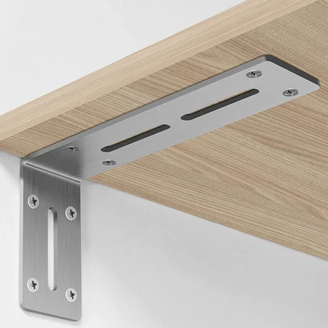 SUPPORT D'ANGLE EN acier laminé à froid pour armoires et murs support ...