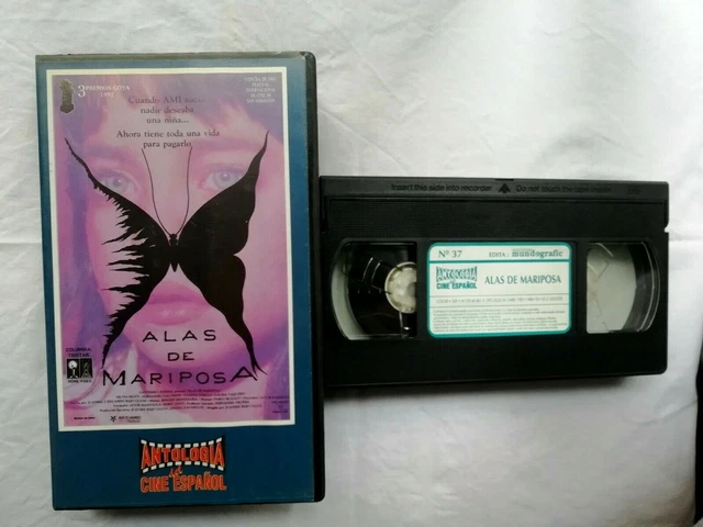 BUTTERFLY WINGS TAPE VHS Silvia Munt Juanma Bajo Ulloa Spanish Cinema £ ...