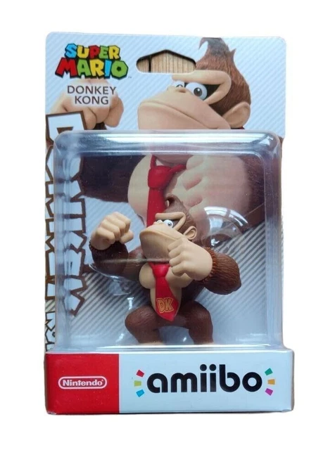 NINTENDO AMIBO FIGURA Doney Kong Super Mario Colección Nuevo y Emb ...