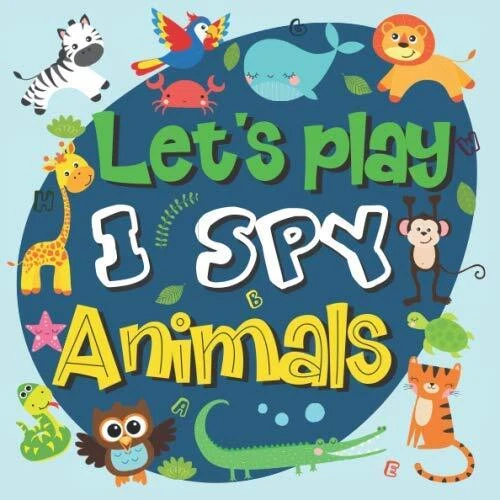 LET'S PLAY I Spy Animals: I Spy Books For Toddlers, Interactive EUR 91 ...